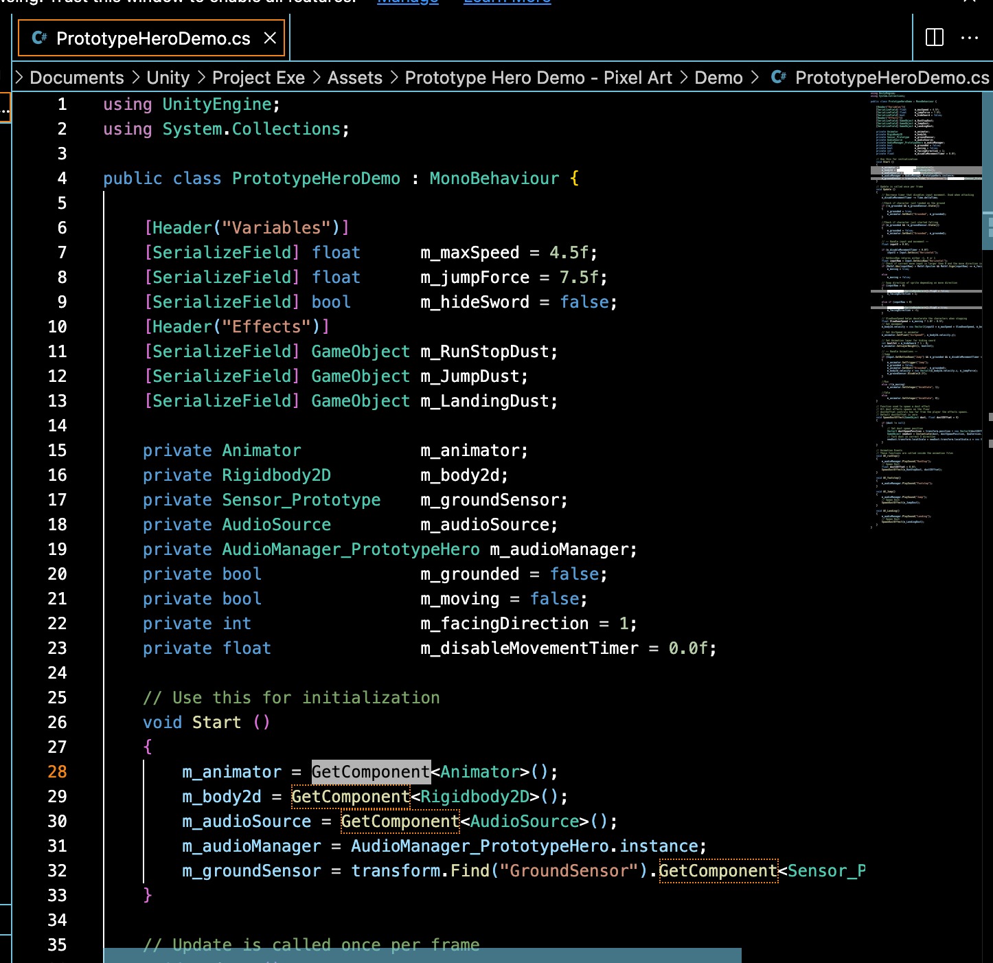 Prototype Heroで2Dアクションゲームのキャラの動かし方の基本を理解する | HIRO's Unity LAB